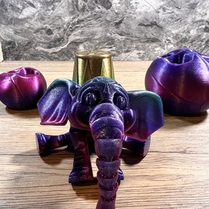 Flexi Elephant / 3D Print / Fidget Toy - Etsy