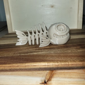 Flexi Skeleton Angler Fish / 3D Printed / Fidget Toy - Etsy