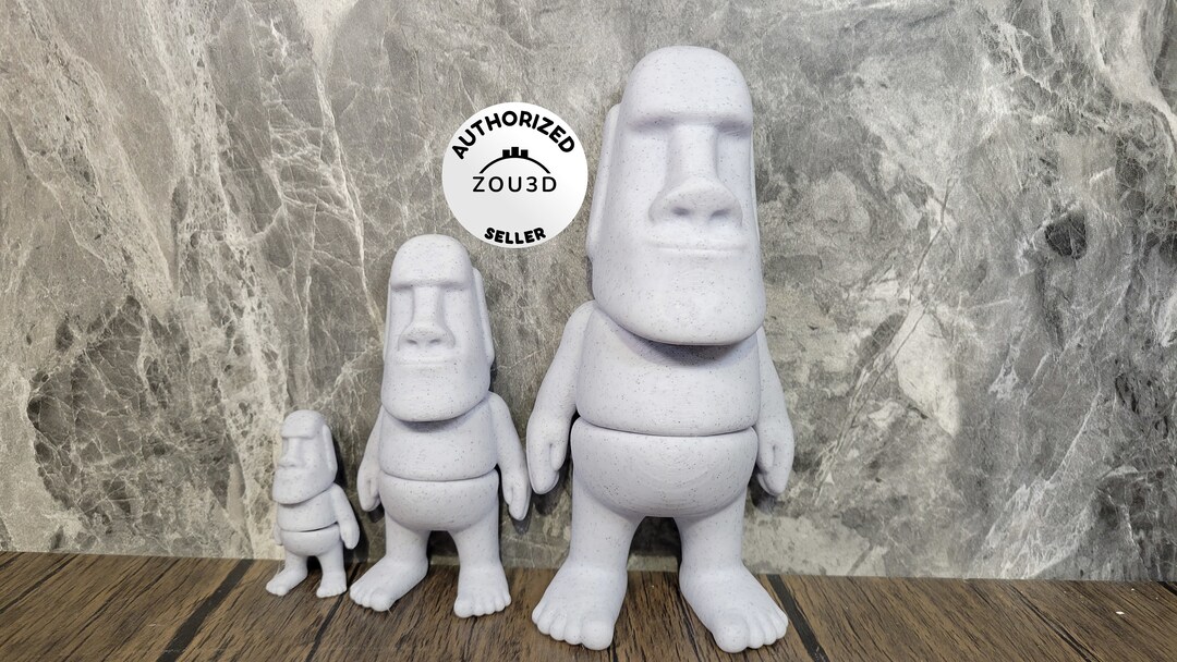 Flexi Moai / Fidget Toy / 3D Printed - Etsy