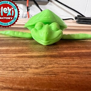 Flexi Turtle / 3D Printed / Fidget Toy - Etsy