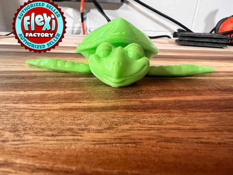 Flexi Turtle / 3D Printed / Fidget Toy - Etsy