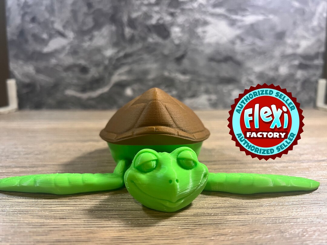 Flexi Turtle Box / Fidget Toy / 3d Print - Etsy