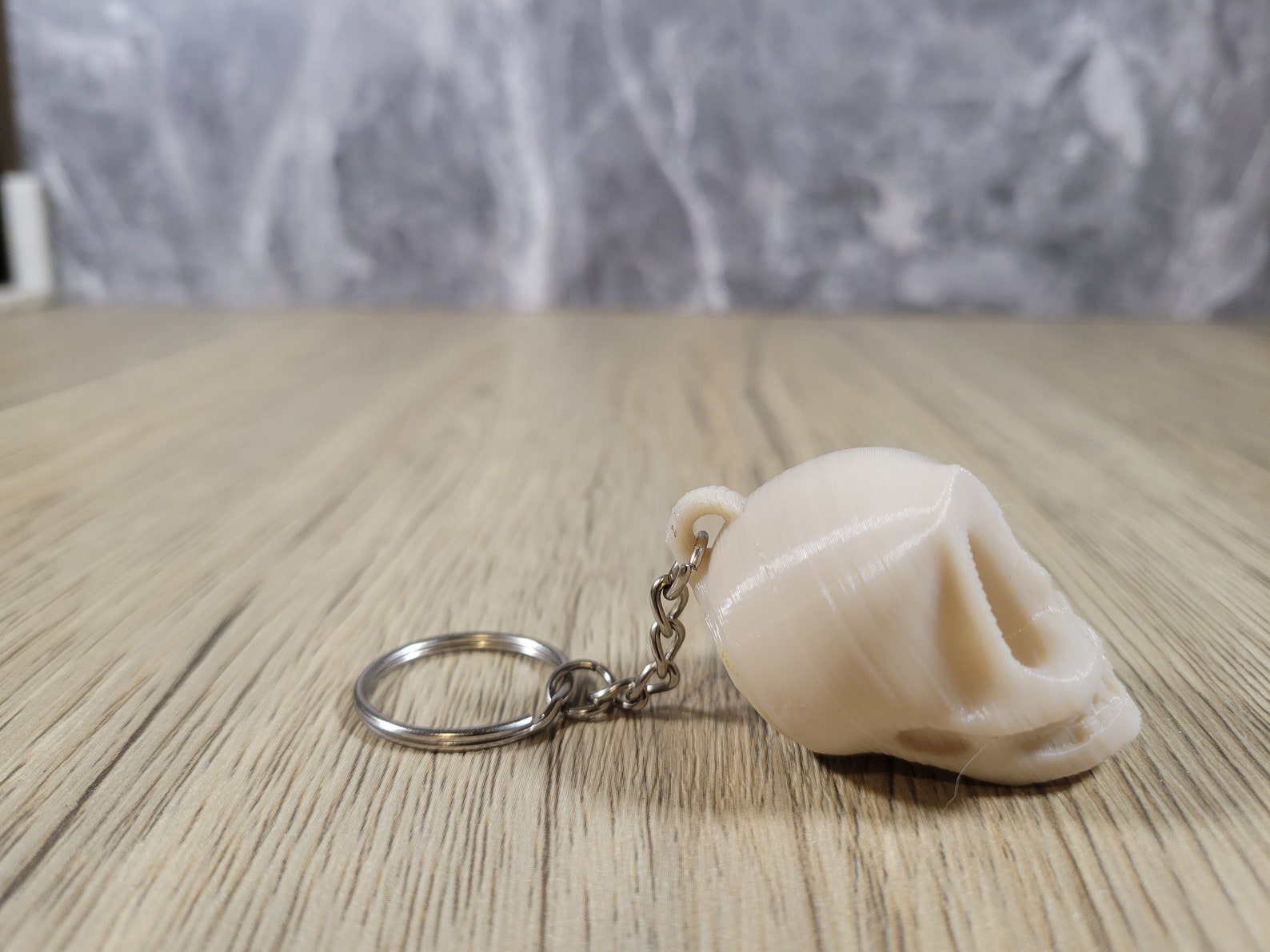 Flexi Skeleton Head / Keychain / 3D Printed - Etsy