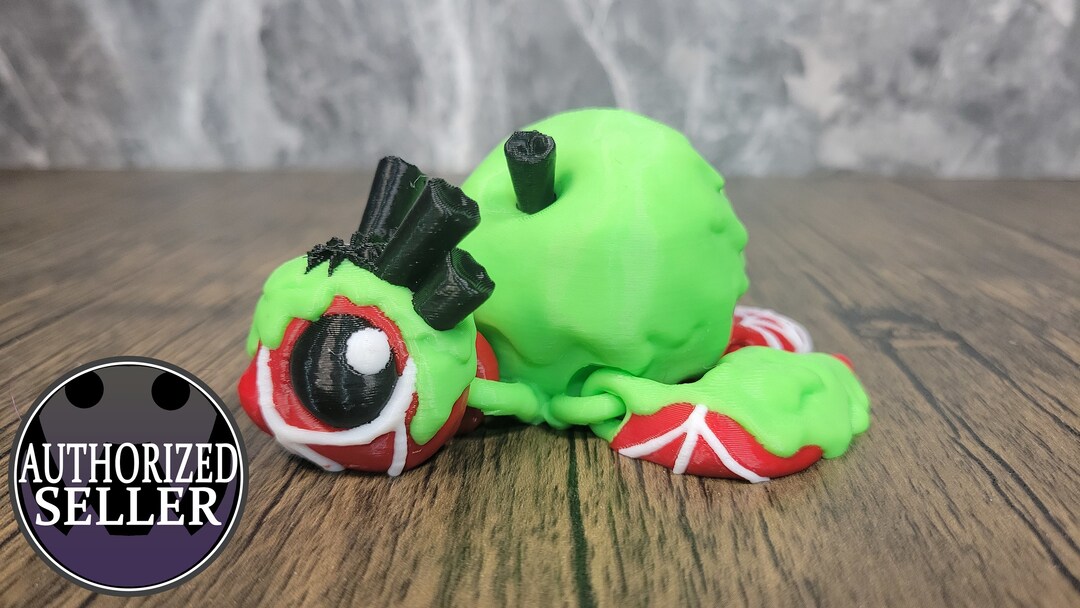 Poison Apple Turtle / Fidget Toy / 3D Printed - Etsy
