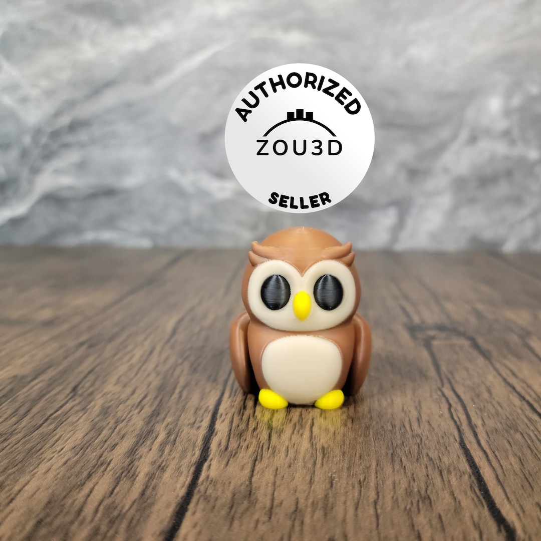 Baby Owl / Fidget Toy / 3D Printed - Etsy