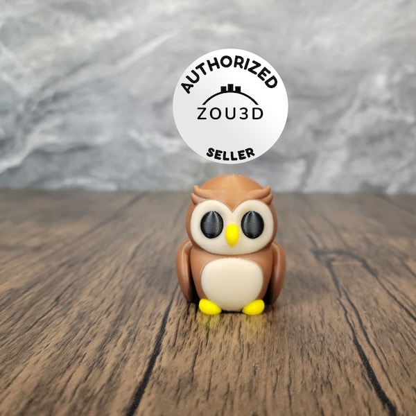 3d Printed Baby Owl - Etsy