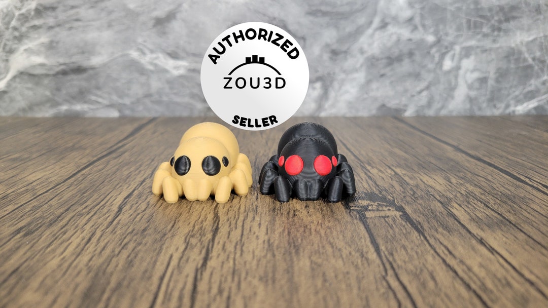 Tiny Spider / Fidget Toy / 3D Printed - Etsy