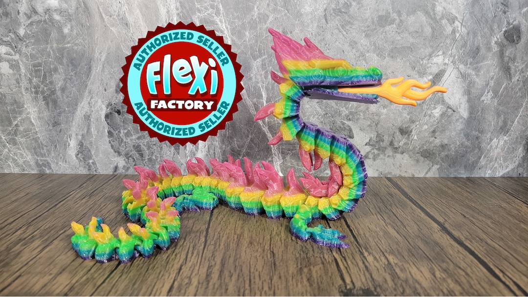 Mech Dragon / 3D Printed / Fidget Toy - Etsy