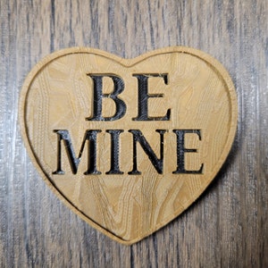 Conversation Heart / Decoration / 3D Printed - Etsy