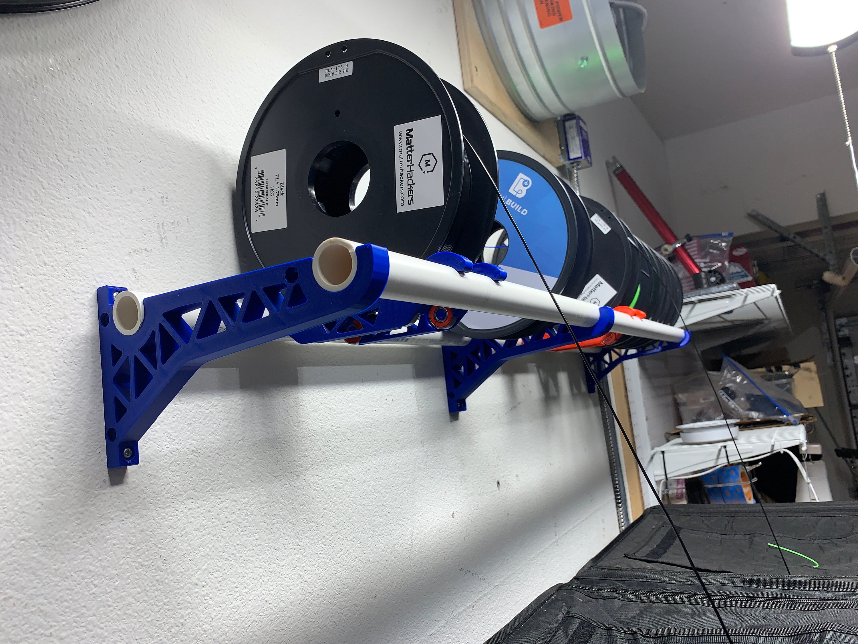 Spool Rack Roller 3D Print File - Etsy