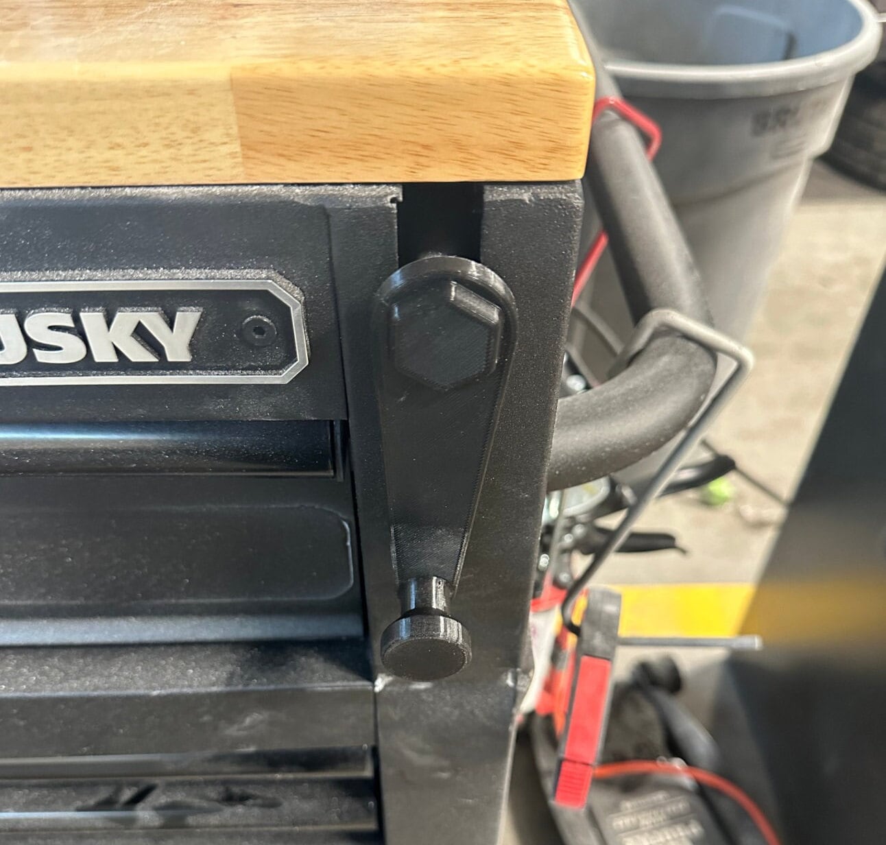 Table Crank for Husky Mobile Workbench Cabinet With Adjustable height Solid Wood Top Etsy Australia