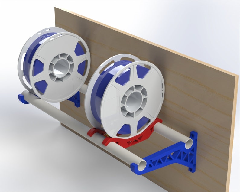 Spool Rack Roller 3D Print File - Etsy