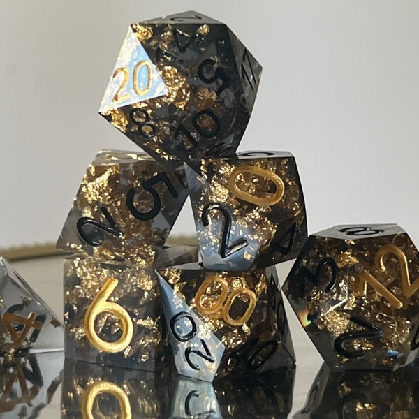 Set of 7 Piece Dice - Etsy
