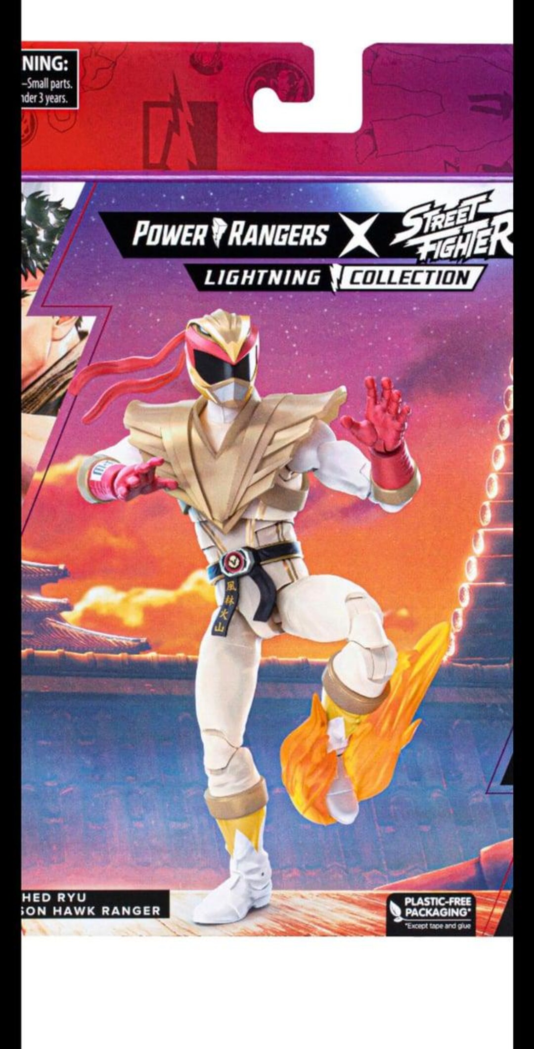 Power Rangers X Street Fighter Lightning Collection Morphed Ryu Crimson ...