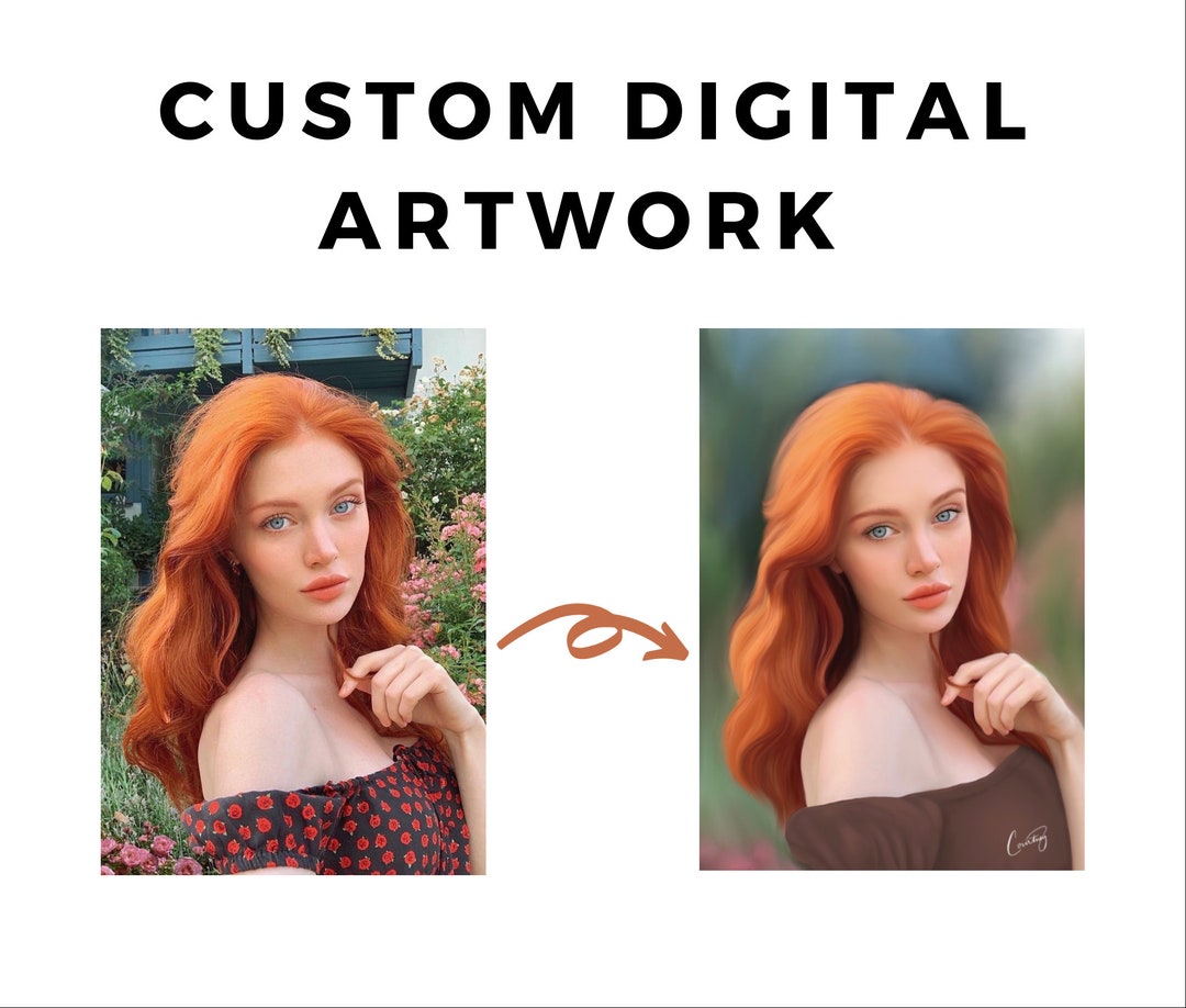 Custom Digital Artwork - Etsy
