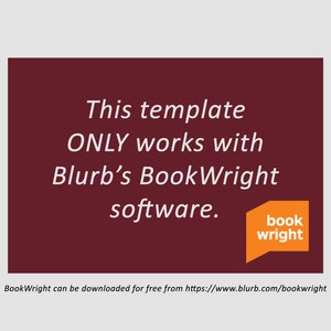 8x10 Activity Photobook Template for Blurb Bookwright | Photobook ...