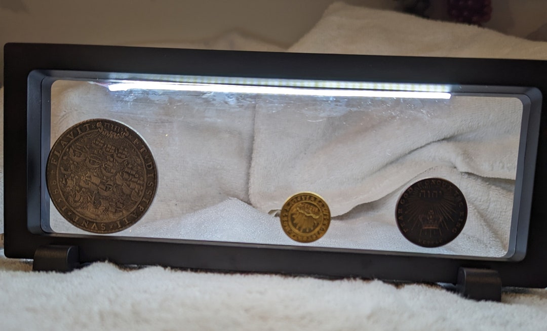 Jehovah Coins Floating Display - Etsy