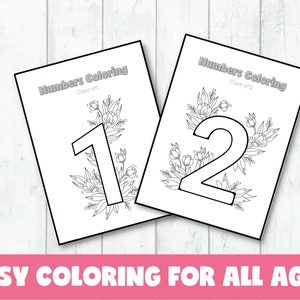 Numbers 0-9 Coloring Pages | Learn Numbers by Drawing for Kids ...