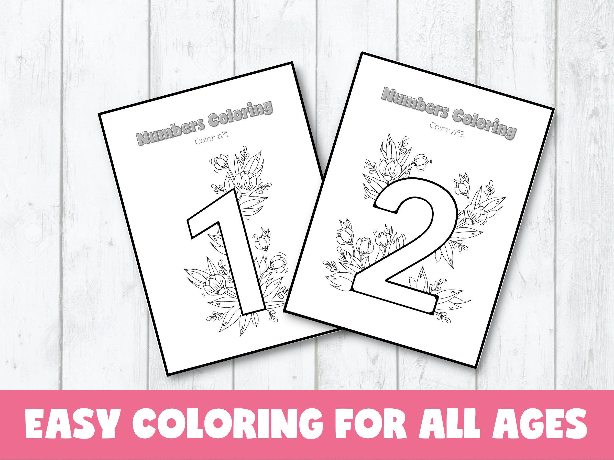 Numbers 0-9 Coloring Pages | Learn Numbers by Drawing for Kids ...