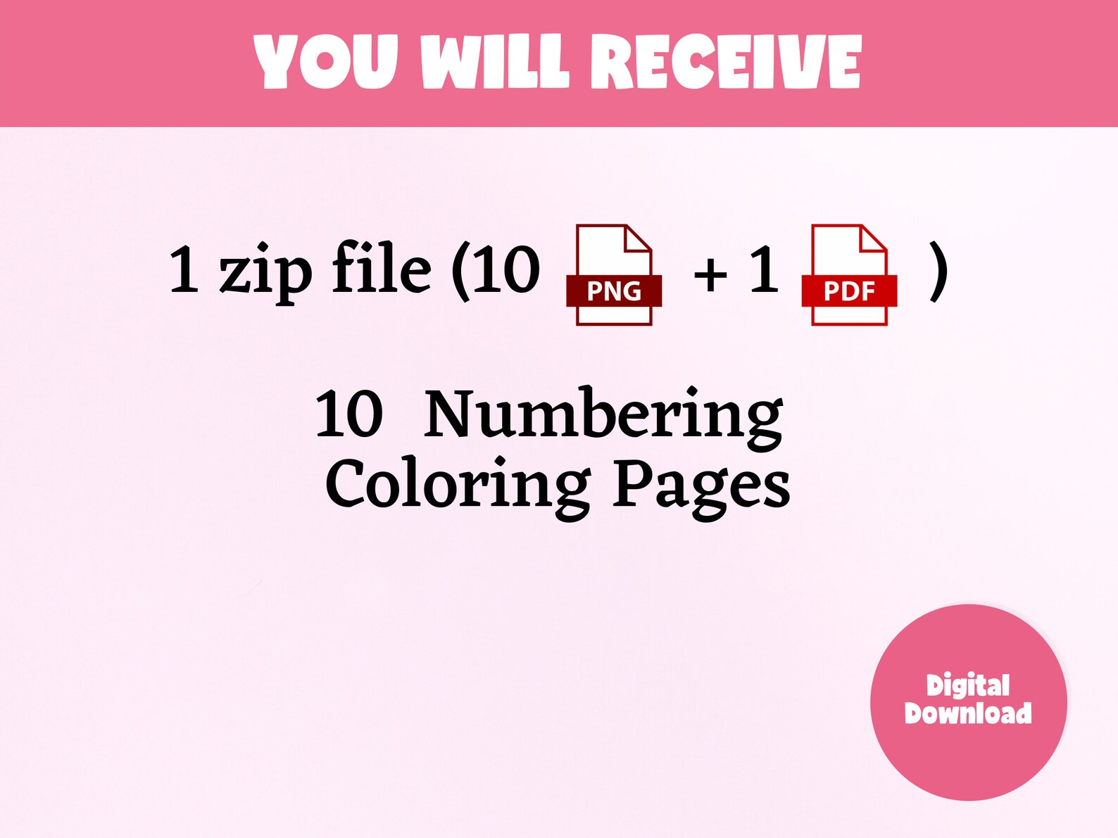 Numbers 0-9 Coloring Pages | Learn Numbers by Drawing for Kids ...