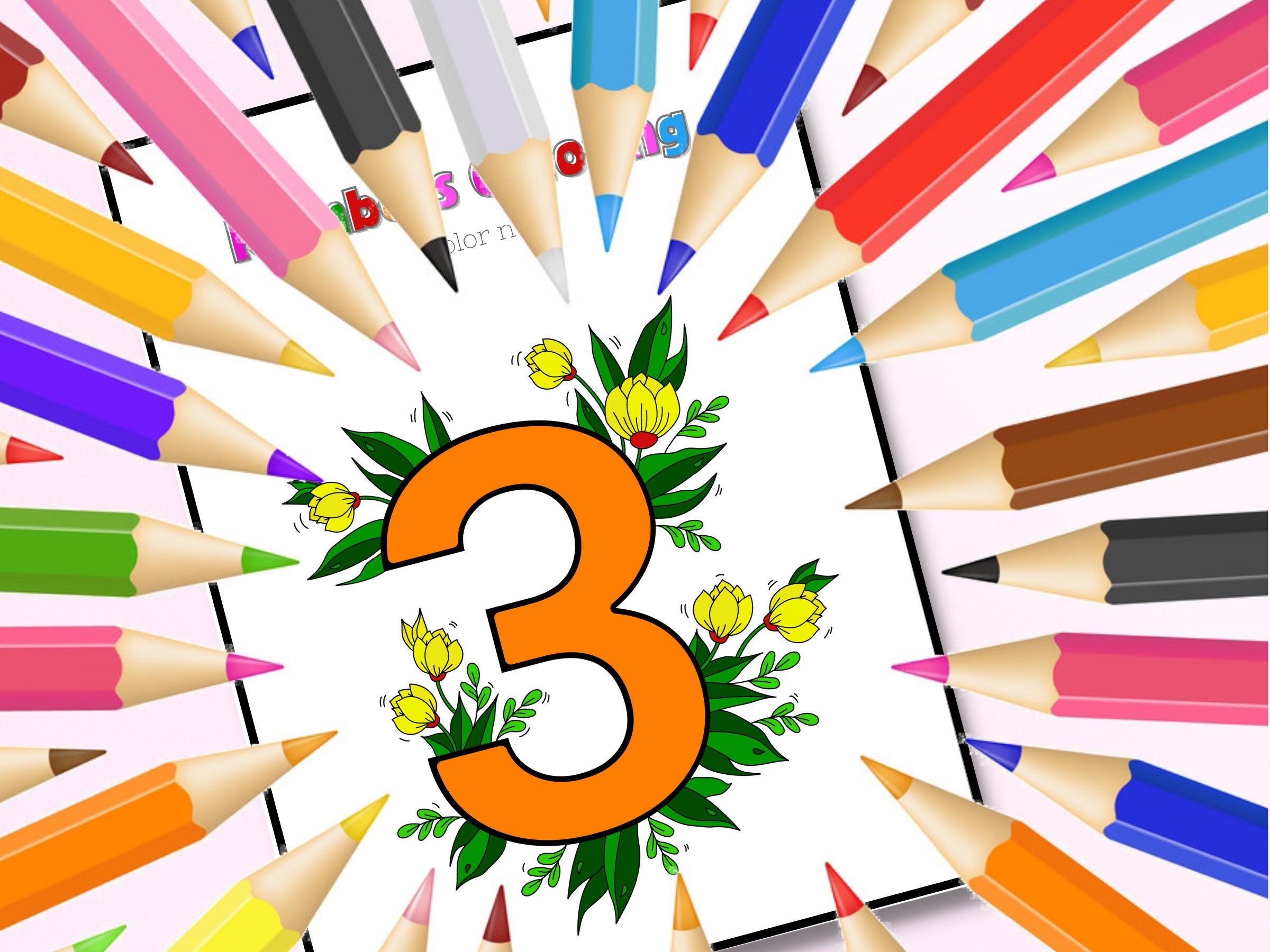 Numbers 0-9 Coloring Pages | Learn Numbers by Drawing for Kids ...