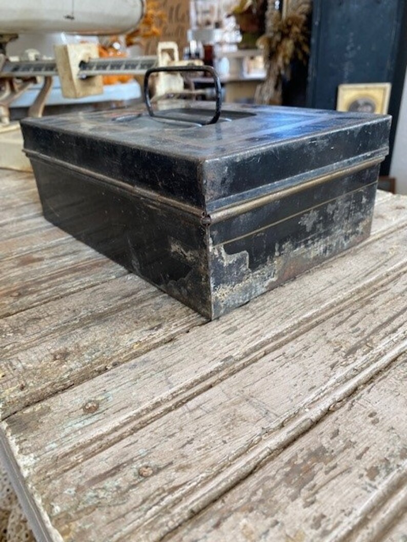 Vintage/antique Bankers Box Metal - Etsy