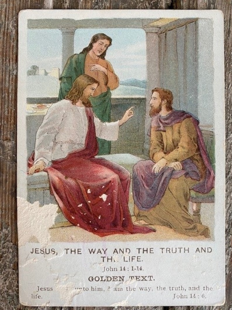 Vintage Antique Westminster Lesson Cards 1899-1914 - Etsy