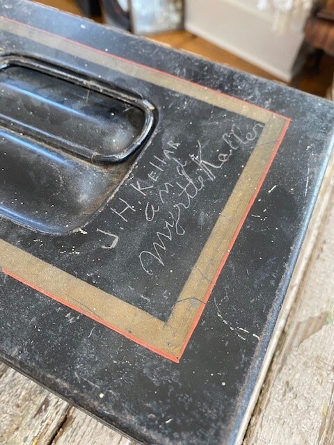 Vintage/antique Bankers Box Metal - Etsy