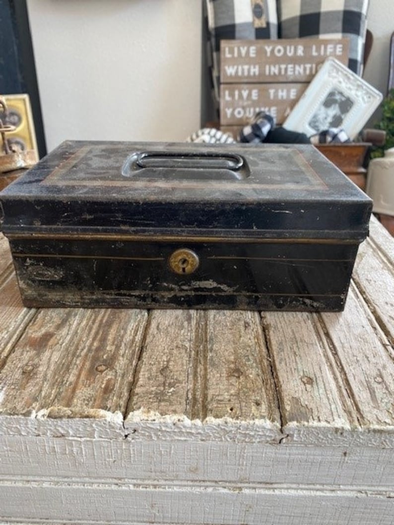 Vintage/antique Bankers Box Metal - Etsy
