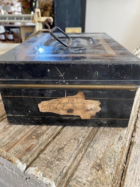 Vintage/antique Bankers Box Metal - Etsy