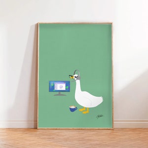 Silly Goose | Work From Home | Work From Home Gift | Desk Pet | WFH ...