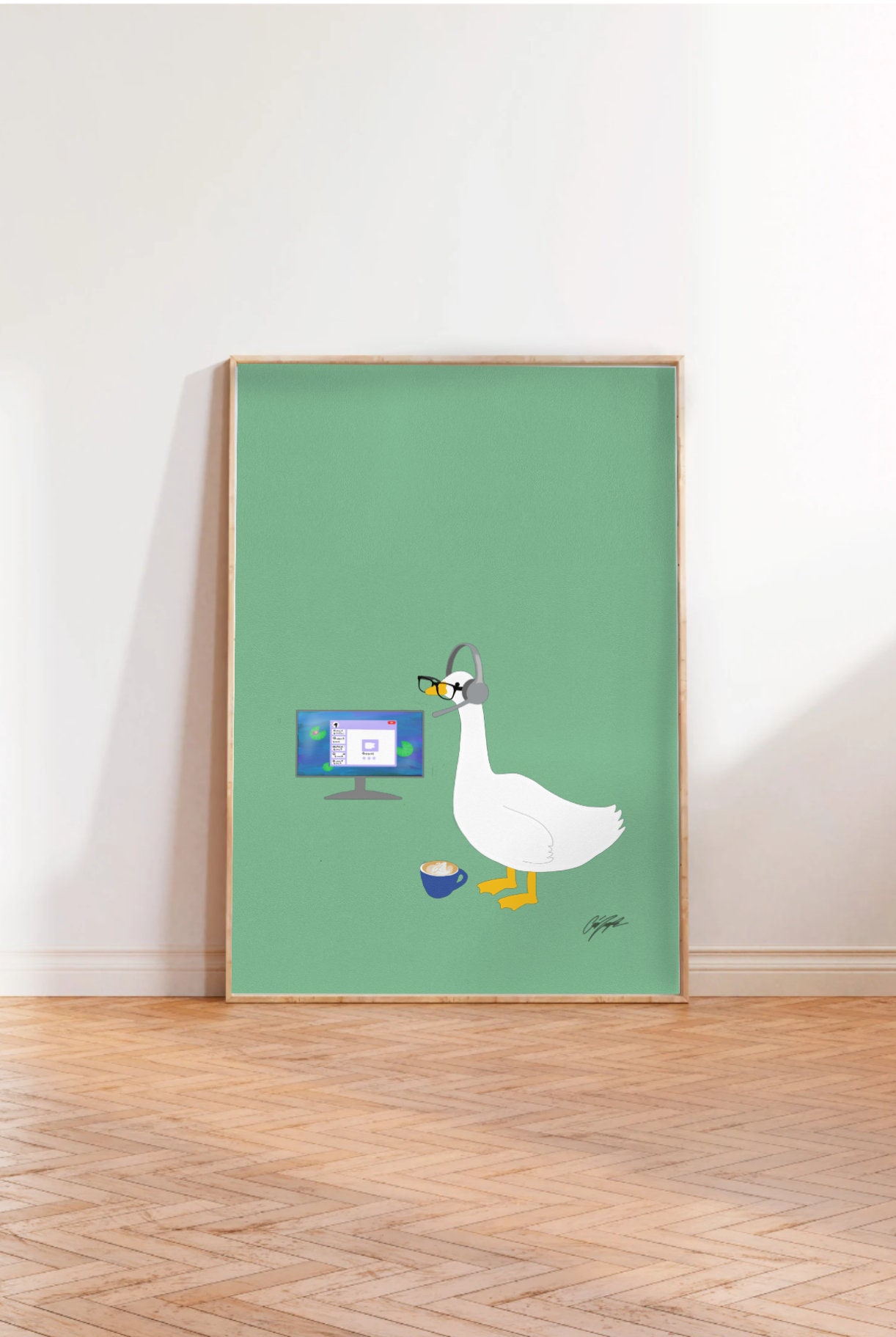 Silly Goose | Work From Home | Work From Home Gift | Desk Pet | WFH ...