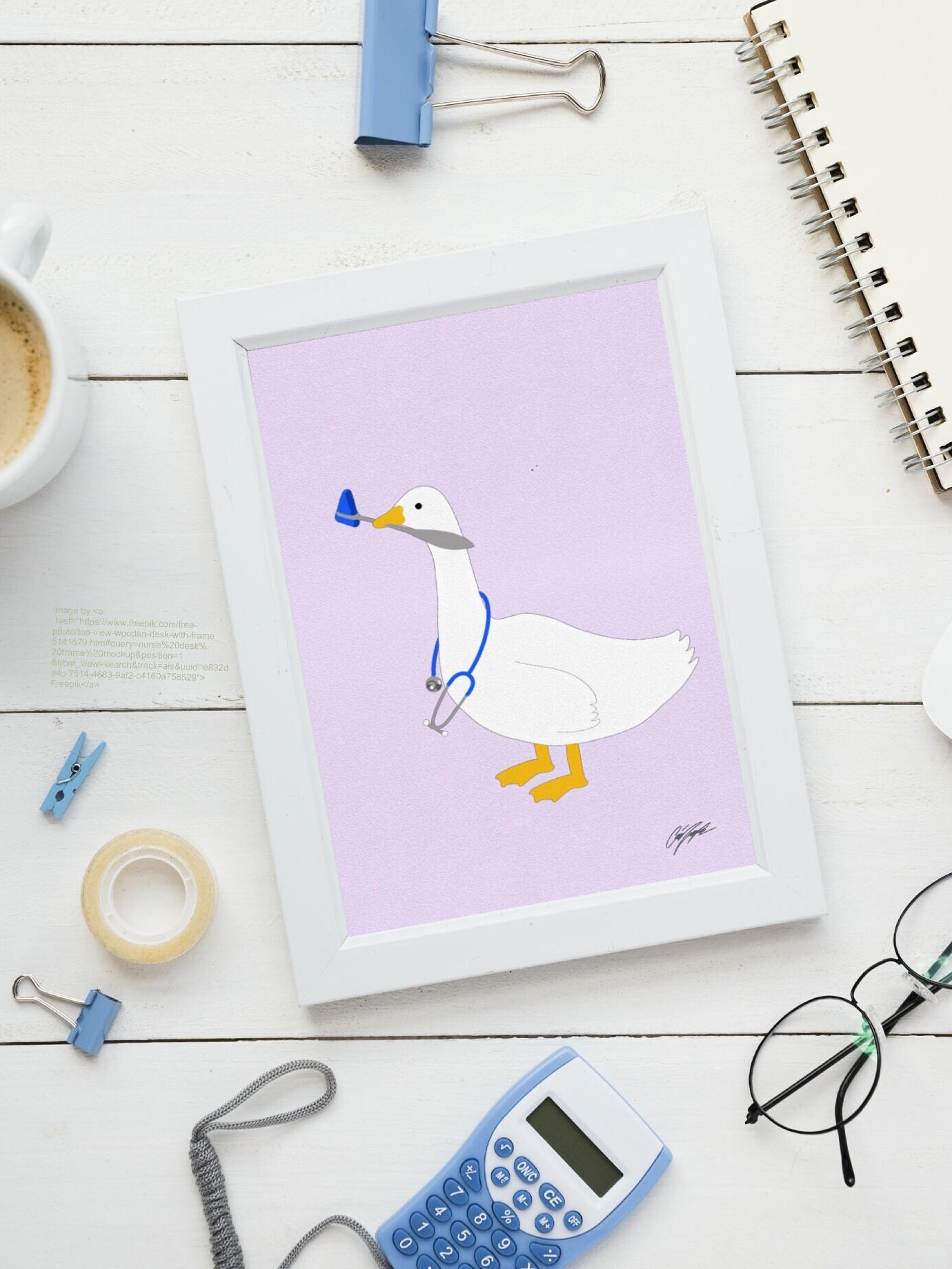 Silly Goose | Medical Prints | Silly Goose Print | Nursing Print | Duck ...