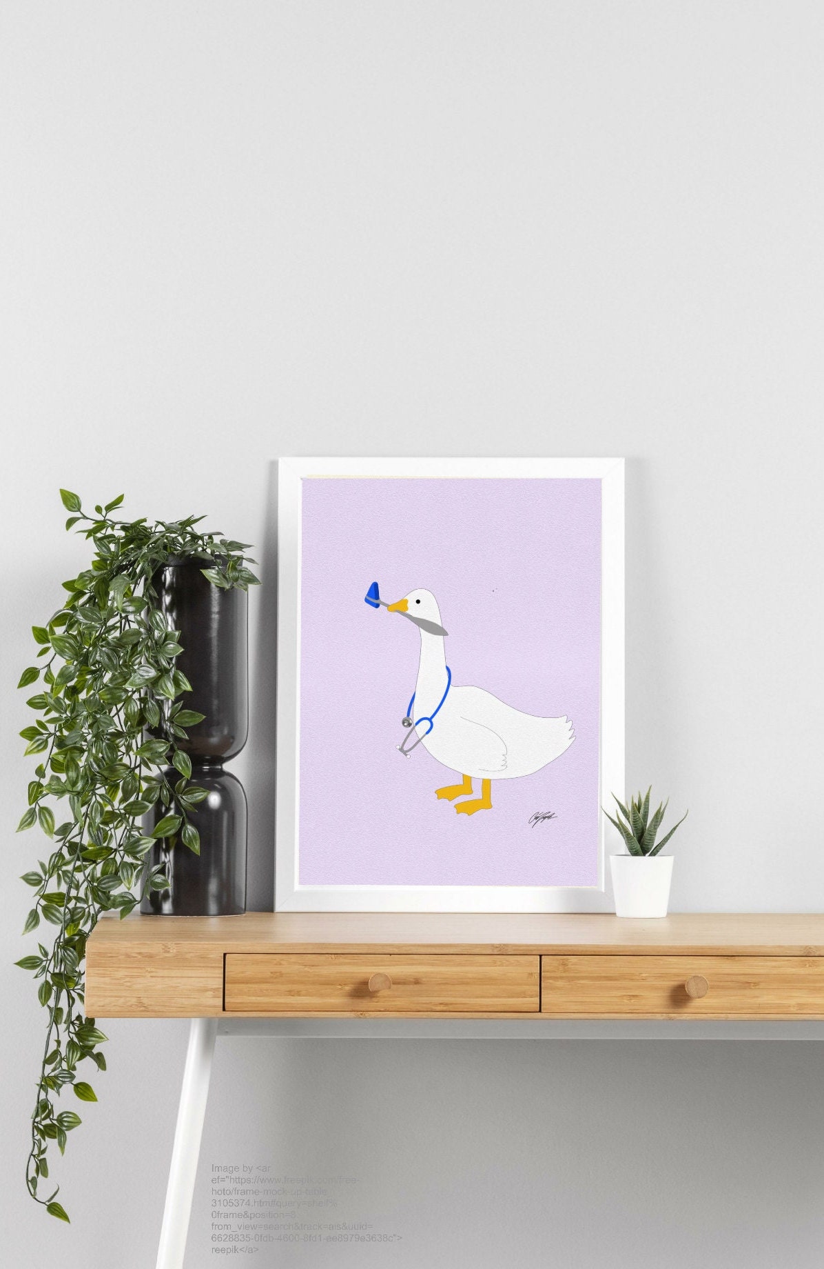 Silly Goose | Medical Prints | Silly Goose Print | Nursing Print | Duck ...
