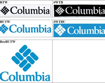 Iron on Columbia Patch - Etsy