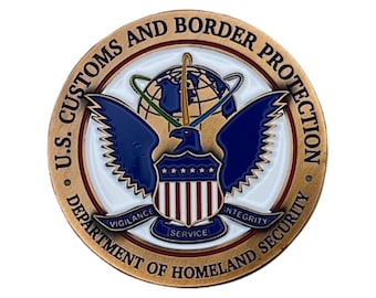 Us Customs and Border Protection Patch - Etsy