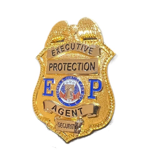 Security Officer Gold Star Badge Embroidered Iron on Patch - Etsy