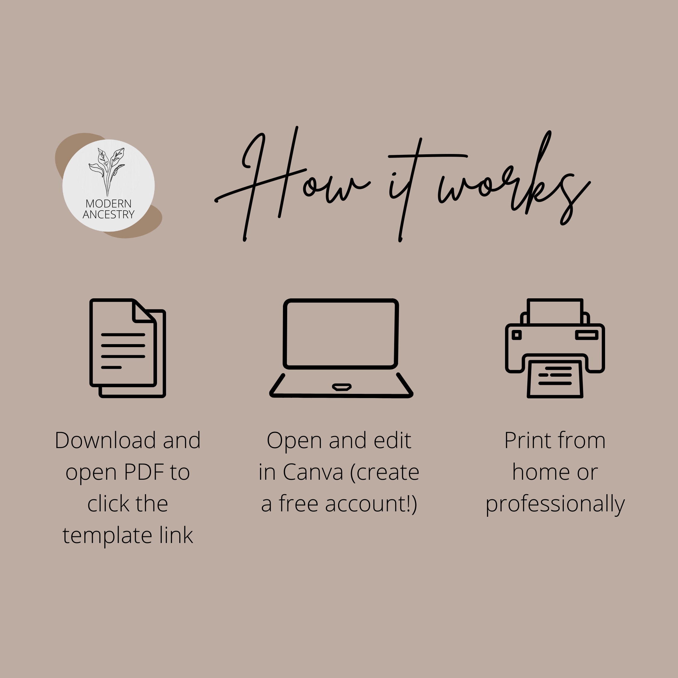 Family Reunion Name Tag Template, Tree | Event Name Tag Template for ...