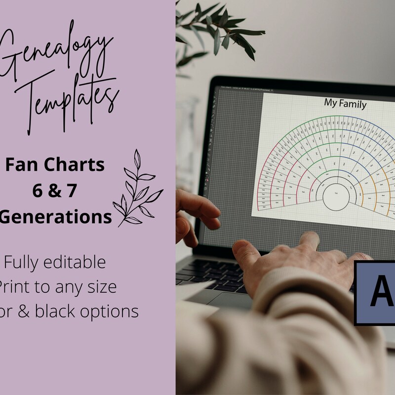Ancestry Chart - Etsy