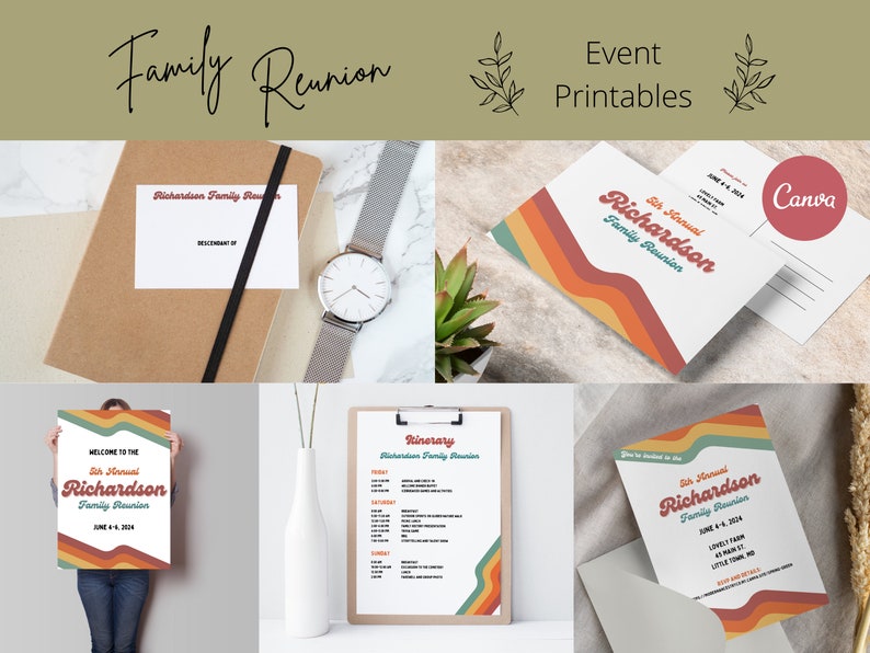 Family Reunion Printable Templates Canva Event Printable Templates ...