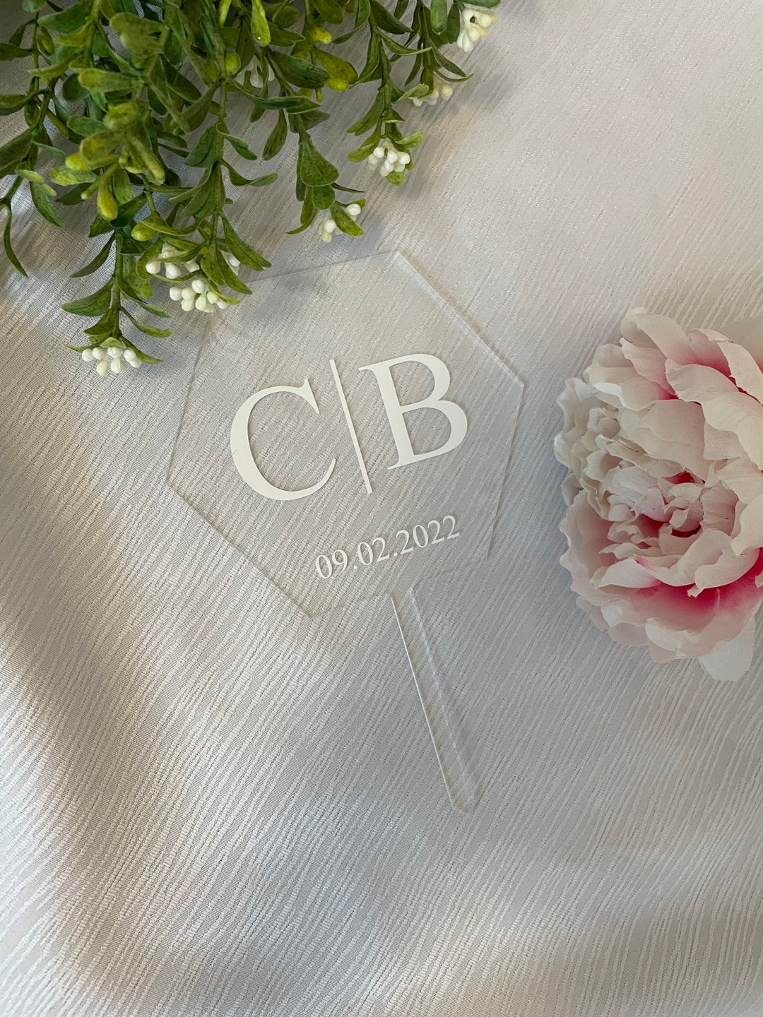 Acrylic Cake Topper Wedding Cake Topper Personalized Cake - Etsy