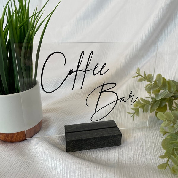 Wedding Coffee Bar - Etsy