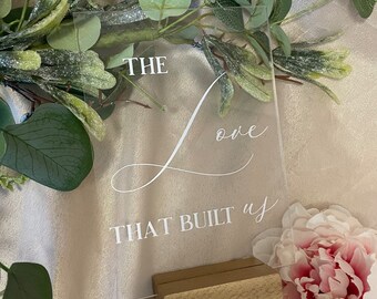 Wedding Generations of Love Sign - Etsy
