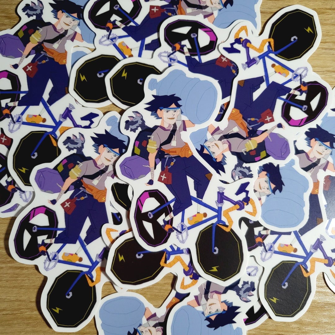 Vinyl Fixie Girl Sticker/decal for Hydroflasks, Laptops, Phone Cases - Etsy