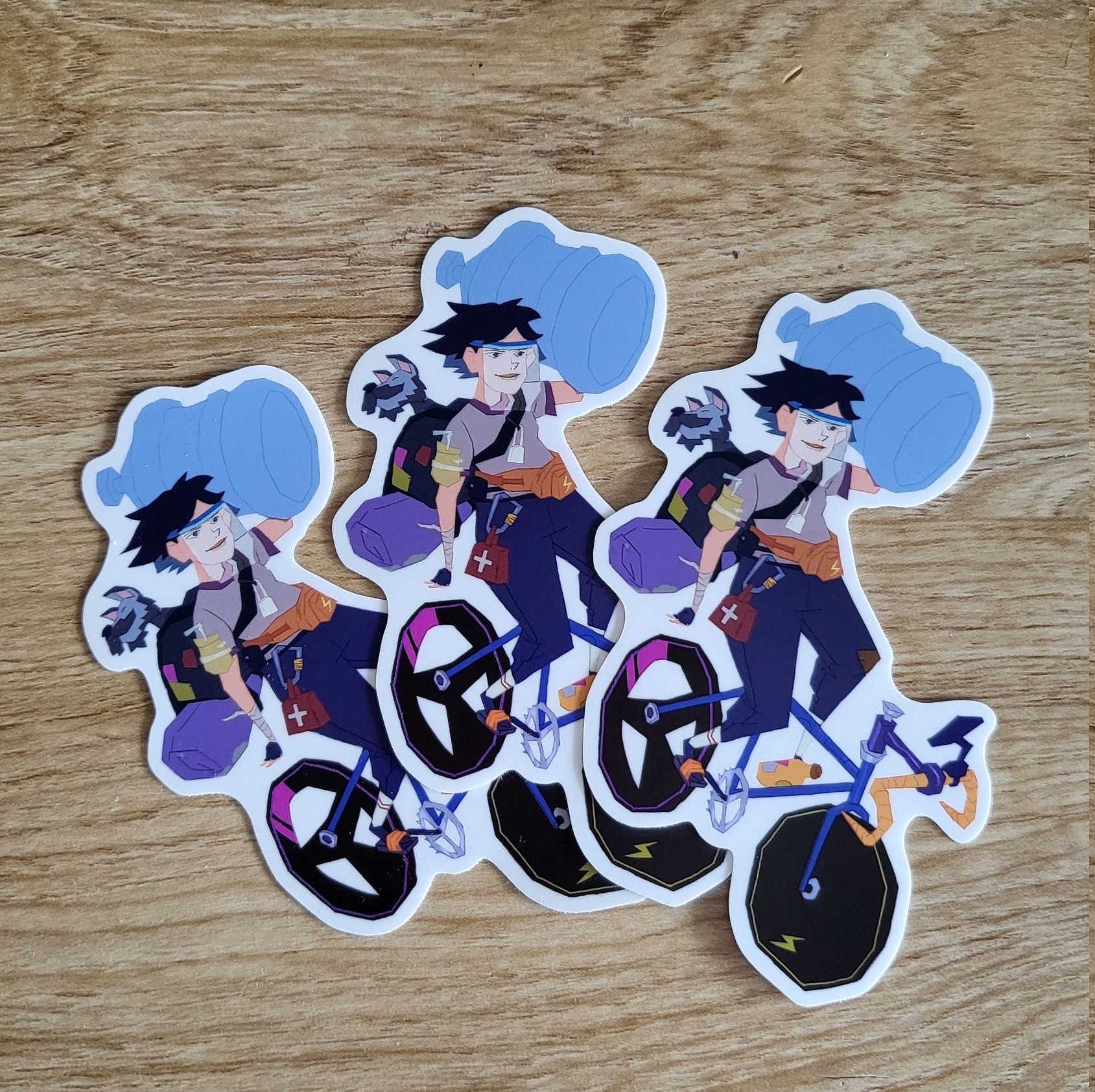 Vinyl Fixie Girl Sticker/decal for Hydroflasks, Laptops, Phone Cases - Etsy