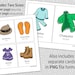 22 Spanish & English Bilingual Clothes Flashcard Printable Preschool ...