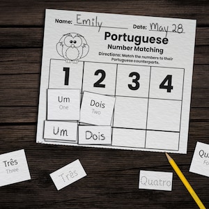 Brazilian Portuguese Learning Bundle | 170+ Vocabulary Worksheets for ...