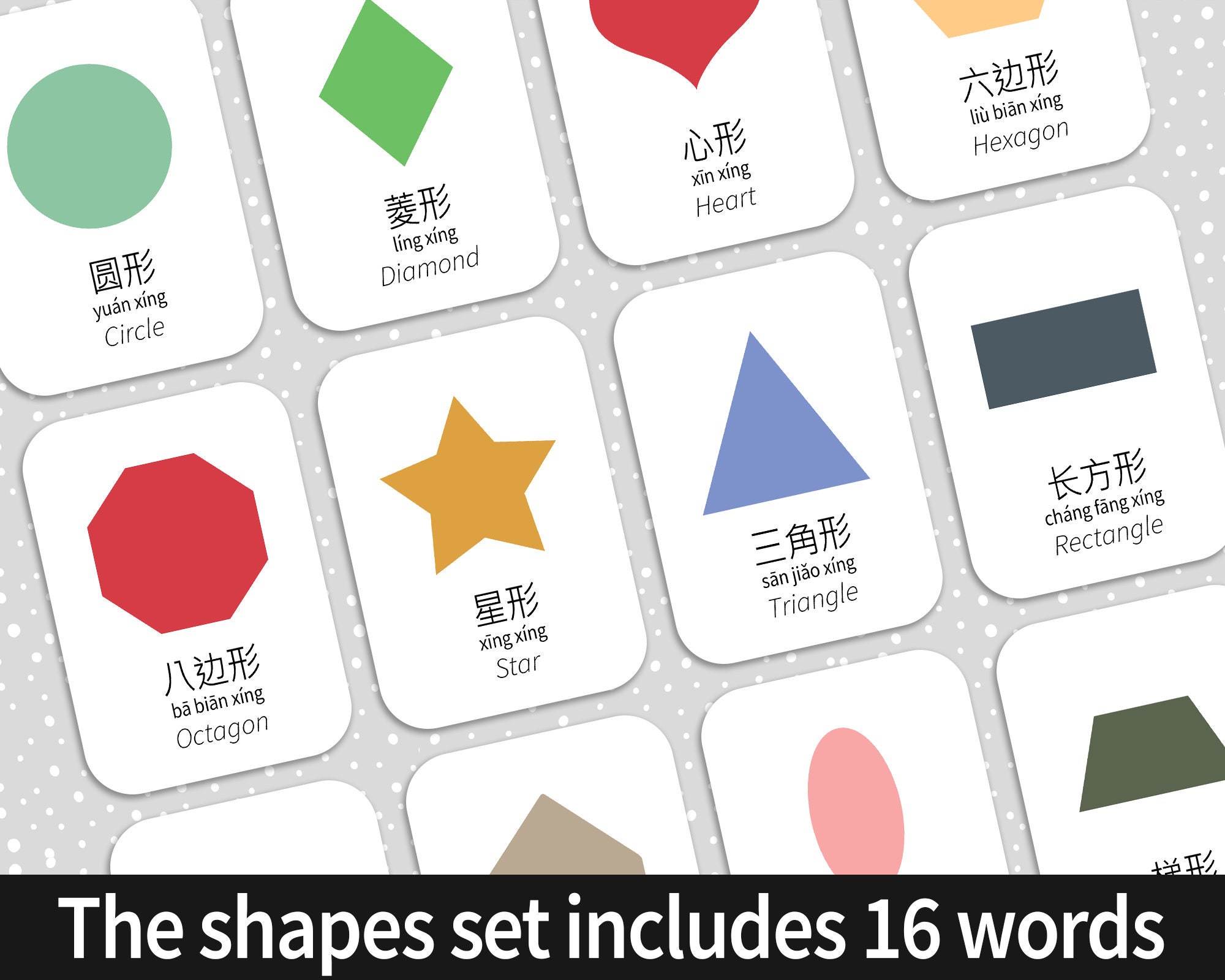 71 Mandarin Chinese Basics Bundle Flashcards Numbers Days Months ...