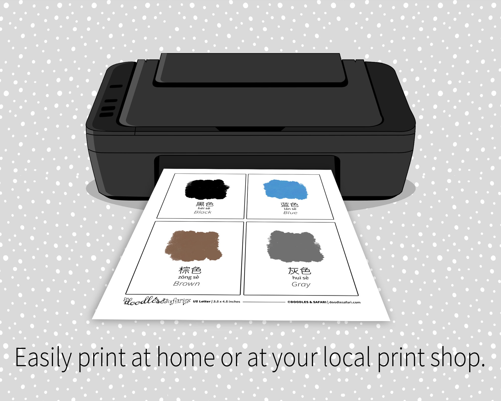 Colors in Mandarin Chinese & English : Bilingual Flashcards for Kids ...