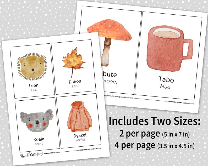 50 First Words Filipino & English: Filipino Bilingual Flashcards for ...